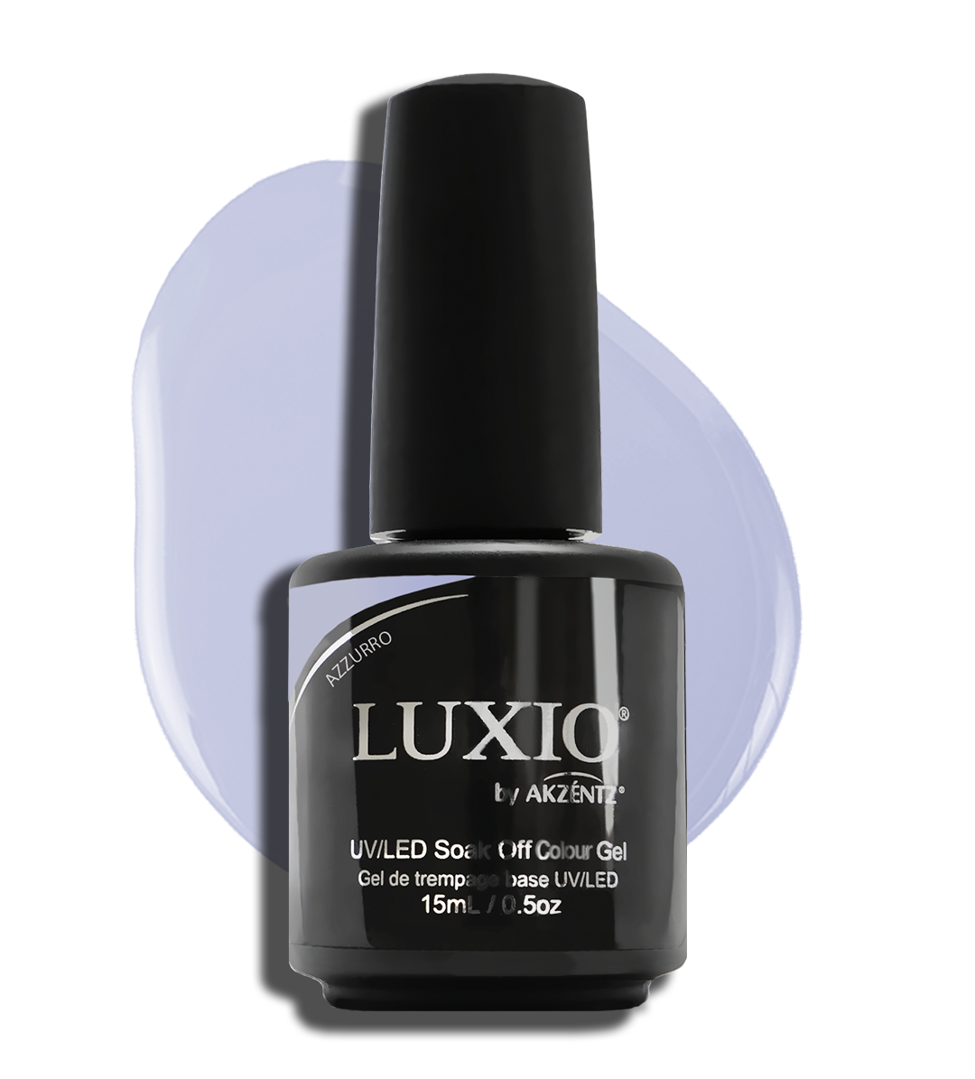 LUXIO AZZURRO | VERNIS GEL UV/LED DE COULEUR BLEU CIEL - AKZENTZ ~ Nailify